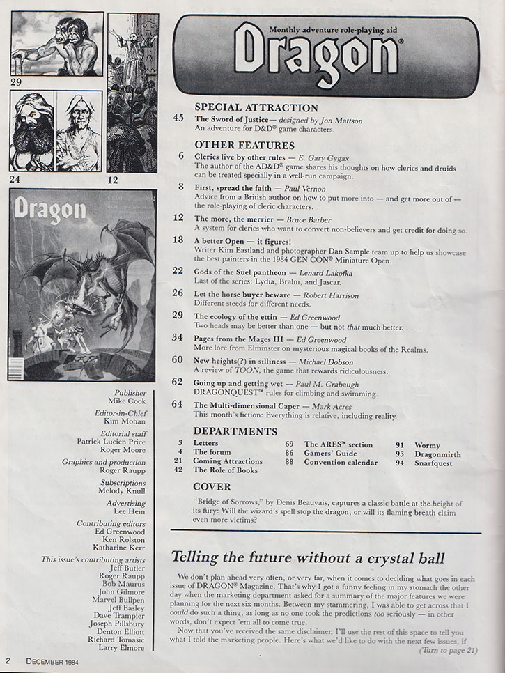 Dragon Mag Monday: #92 – HOW I RUN IT.